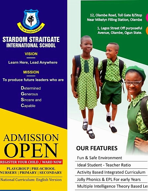 Stardom Straitgate Schools in Ifo
